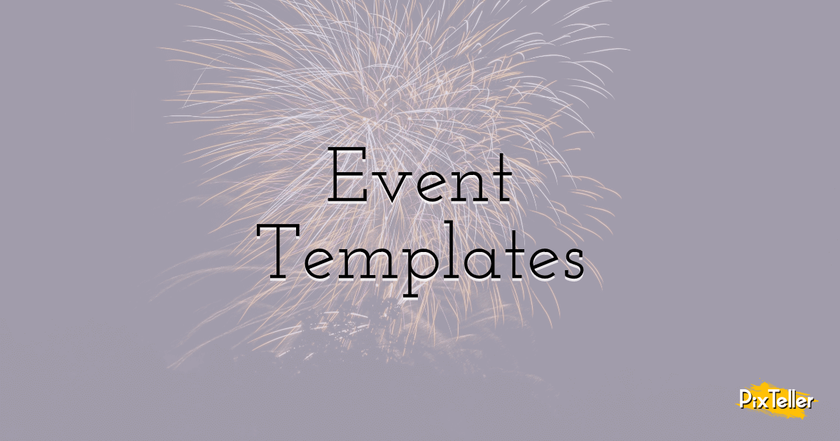 Event Graphic Templates - PixTeller
